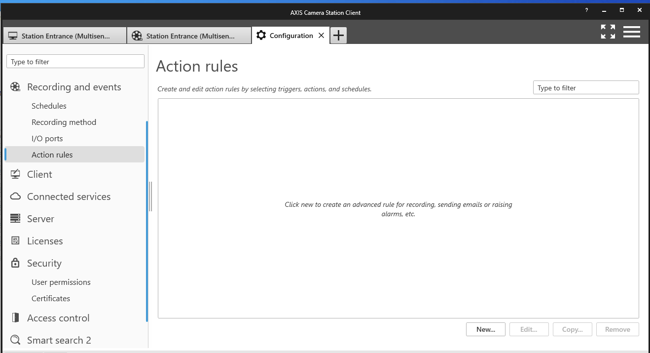 AXIS Camera Station Integration Guide | Triton Sensors
